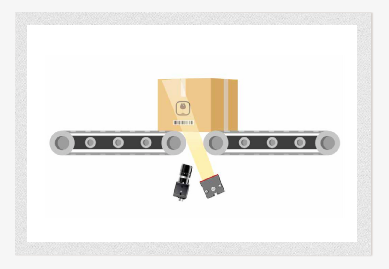 Line Scan Inspection Illuminated by Powerful Bar Light
