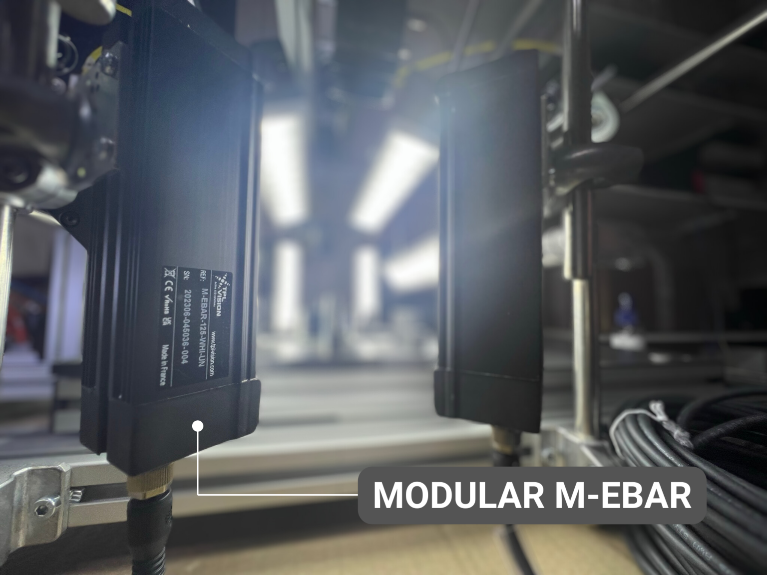 Unique Bar Light Setup For Examination of Surgical Tools
